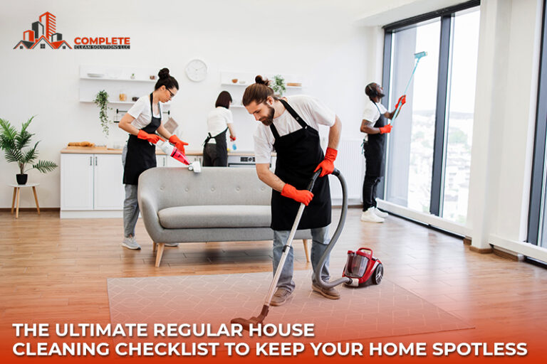 Regular House Cleaning Checklist for a Sparkling Home